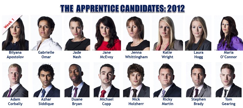 The Apprentice 2012, Episode 1: Demeanour = Demise – Mike Clayton
